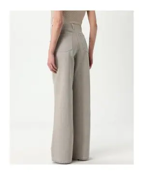 Fendi Logo Detailed Wide-leg Jeans