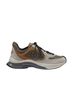Gucci Run Interlocking G Low-top Sneakers - Multicolor