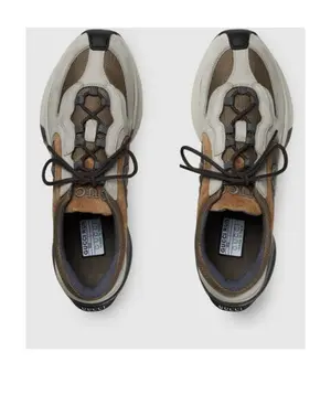 Gucci Run Interlocking G Low-top Sneakers - Multicolor