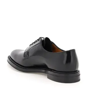 Church's Shannon Round Toe Derby Shoes - Black