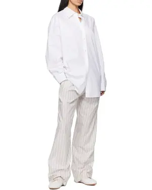 THE ROW Hypnosta Striped Wide-leg Pants