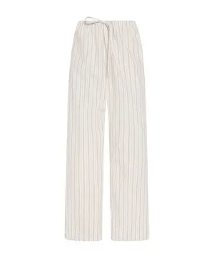 THE ROW Hypnosta Striped Wide-leg Pants