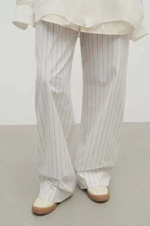 THE ROW Hypnosta Striped Wide-leg Pants