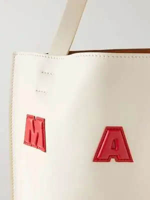 Marni Museo Logo Patch Tote Bag