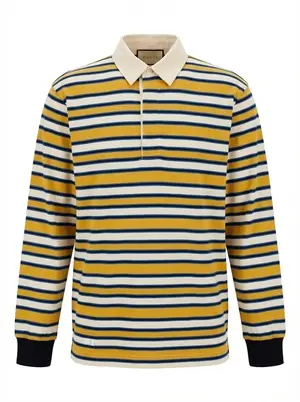 Gucci Striped Polo Shirt
