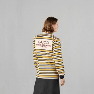 Gucci Striped Polo Shirt