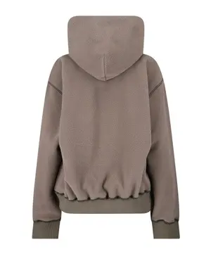 MAISON MARGIELA Long Sleeve Hoodie With Embroidery