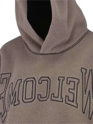 MAISON MARGIELA Long Sleeve Hoodie With Embroidery