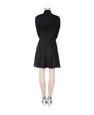 Givenchy Trumpet Dress With Cut-out Neckline