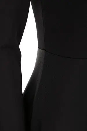 Givenchy Trumpet Dress With Cut-out Neckline