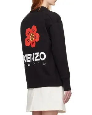 Kenzo Boke Flower Buttoned Cardigan