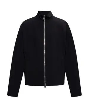Alexander McQueen Stand Collar Zip Up Jacket