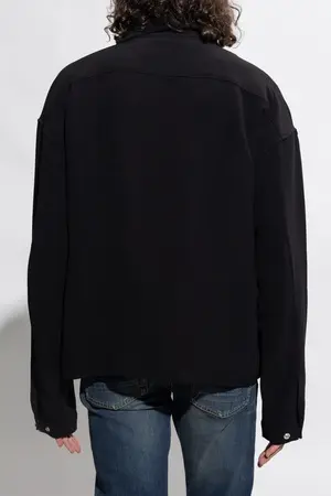 Alexander McQueen Stand Collar Zip Up Jacket