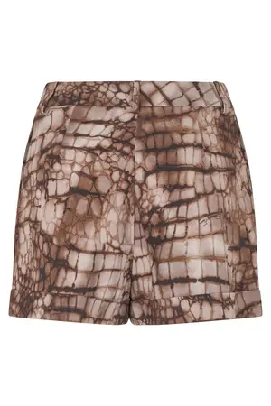 Elisabetta Franchi Printed Shorts