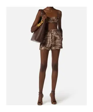 Elisabetta Franchi Printed Shorts