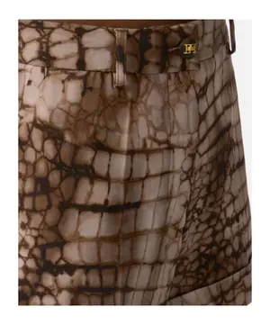 Elisabetta Franchi Printed Shorts