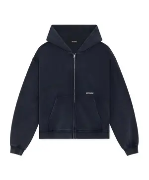 We11Done Zip Up Hooded Hoodie