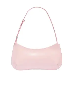 Jacquemus Bisou Beaded Shoulder Bag - Light Pink