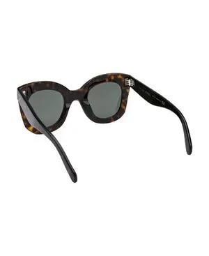 Celine Oversize Frame Sunglasses - Brown