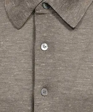 Zegna Short-sleeved Polo Shirt - Gray