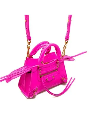 Balenciaga Crocodile Effect Handbag
