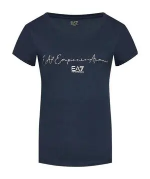 EA7 Navy Logo T-shirt
