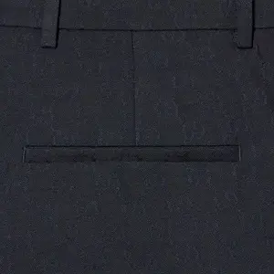 Gucci Gg Wool Trousers - Dark Blue