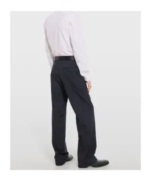 Gucci Gg Wool Trousers - Dark Blue