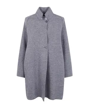 Harris Wharf London Raglan Sleeve Wool Coat