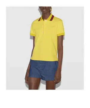 Gucci Embroidered Polo Shirt