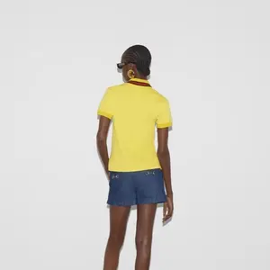 Gucci Embroidered Polo Shirt