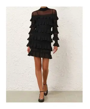 Zimmermann Crush Mini Dress