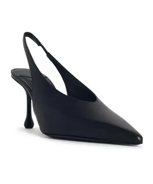 JIMMY CHOO 80mm Isa Pointed-toe Slingback Pumps - Black