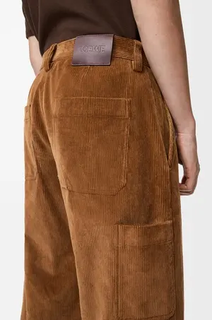 Loewe Wide-leg Corduroy Trousers
