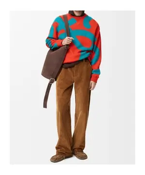 Loewe Wide-leg Corduroy Trousers