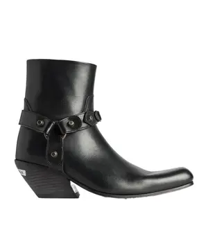 Balenciaga Memphis Harness Ankle Boots