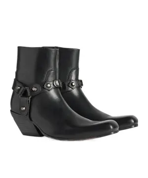 Balenciaga Memphis Harness Ankle Boots