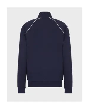 EA7 Zip-up Casual Jacket With Logo Detail