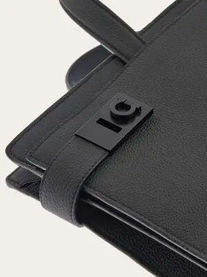 FERRAGAMO Gancini Buckled Briefcase