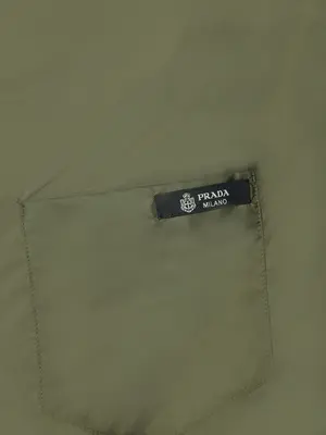 Prada Long-sleeved Button-up Shirt - Olive Green