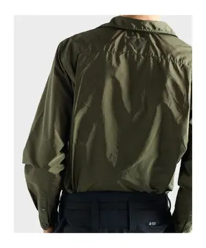 Prada Long-sleeved Button-up Shirt - Olive Green