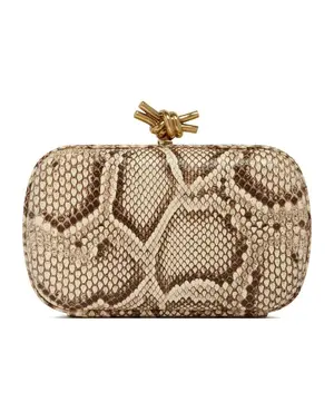 Bottega Veneta Knot Clutch - Rock Color