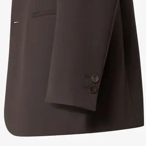 Fendi Single Breasted Tailored Blazer - Black