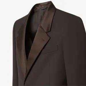 Fendi Single Breasted Tailored Blazer - Black