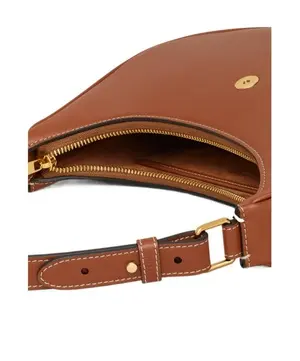 Celine Medium Ava Triomphe Bag In Smooth Calfskin - Tan