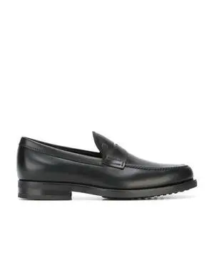 TOD'S Classic Penny Slip-on Loafers - Black