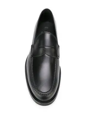 TOD'S Classic Penny Slip-on Loafers - Black