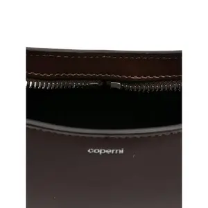 Coperni Slim Swipe Patent-leather Shoulder Bag