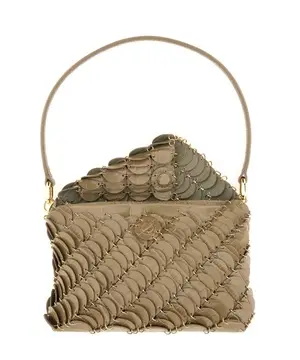 Rabanne Disc Embellished Shoulder Bag