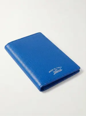 Gucci Lira Card Case - Bright Blue